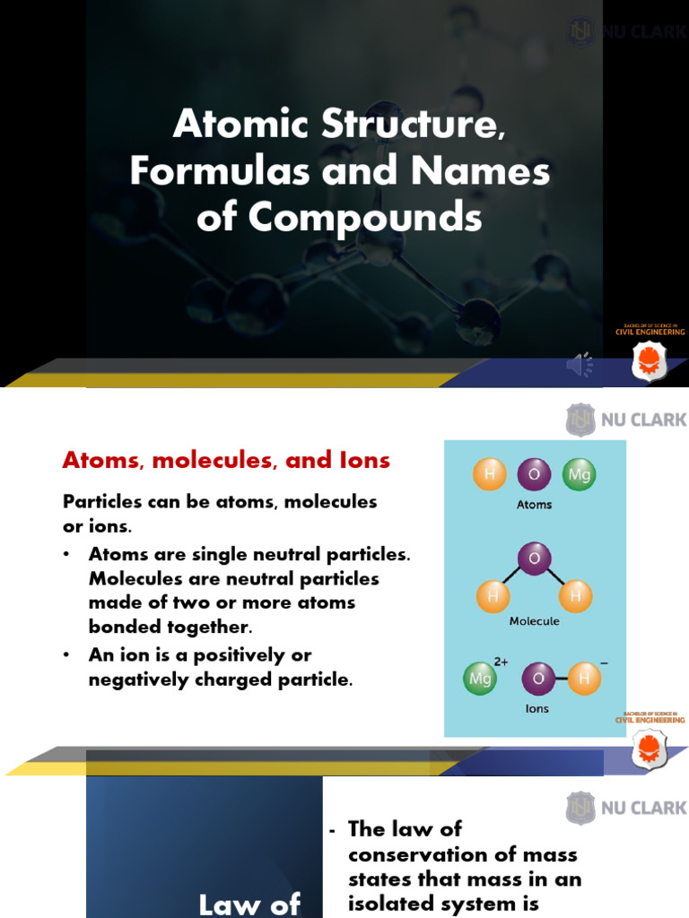 LEC3_ENTV21D_ATOMS-MOLECULES-IONS | PDF