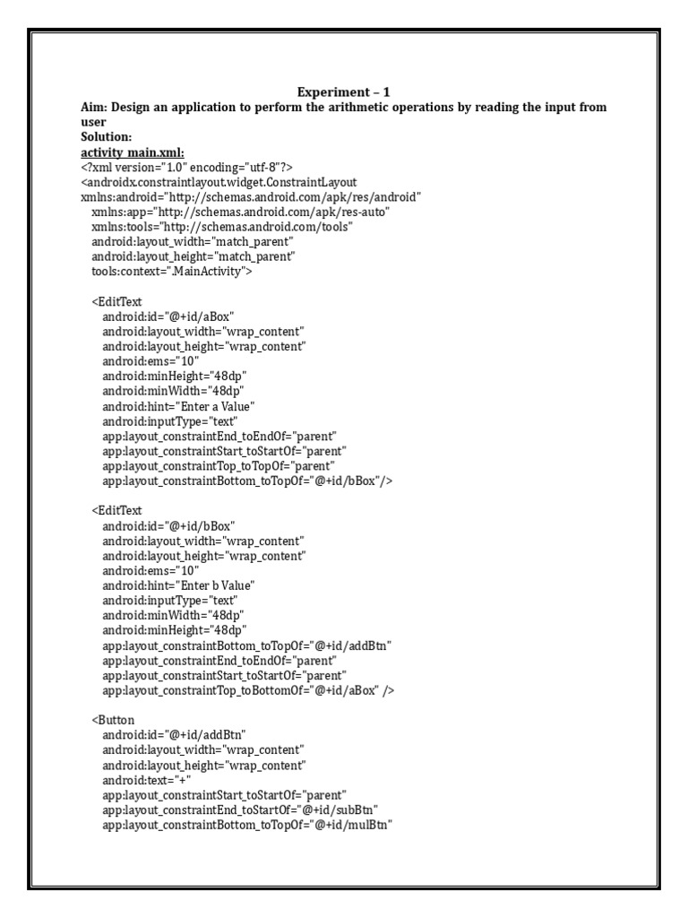 MAD Full Set Experiments | PDF