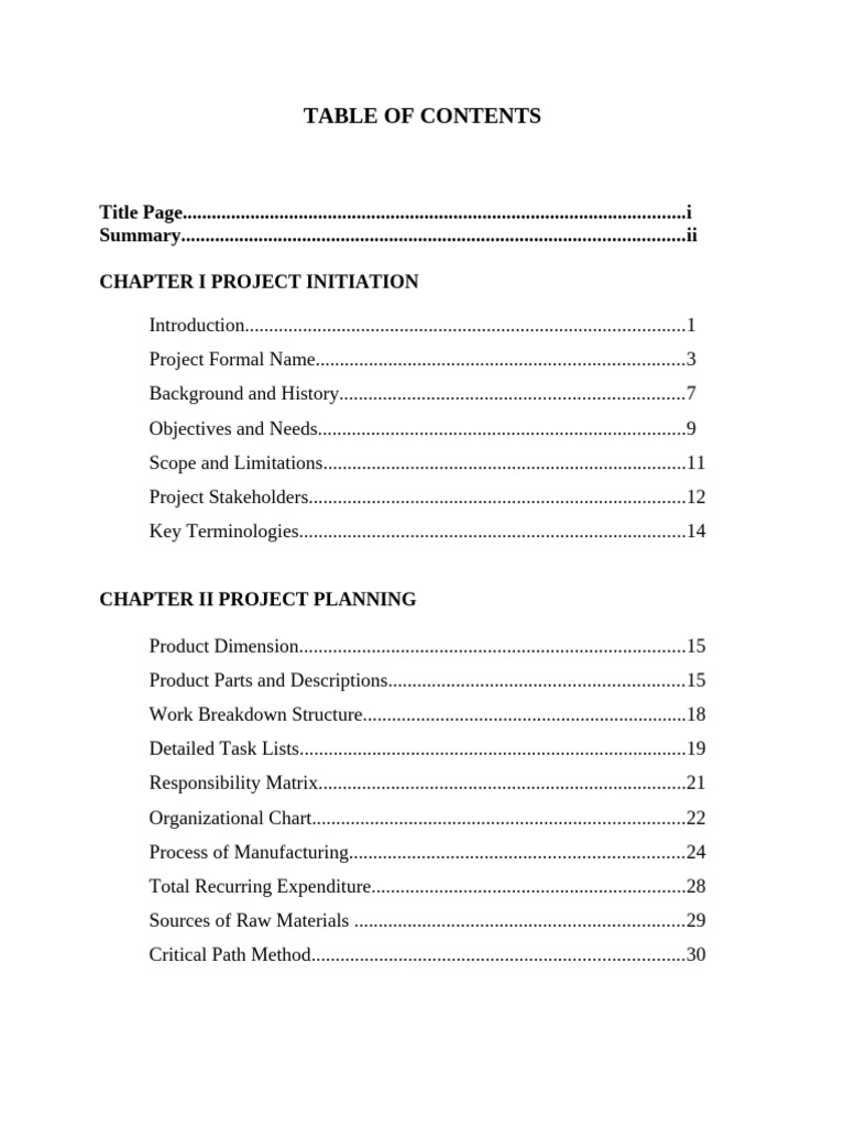 TABLE OF CONTENTS Proposal 1 | PDF
