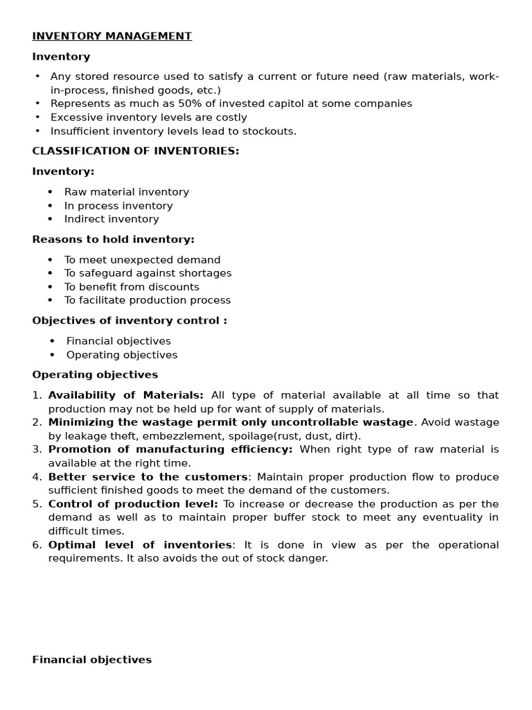 Inventory-management | PDF