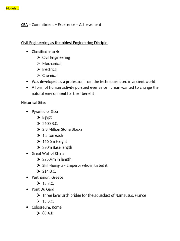 CIE Mod 1 4 | PDF
