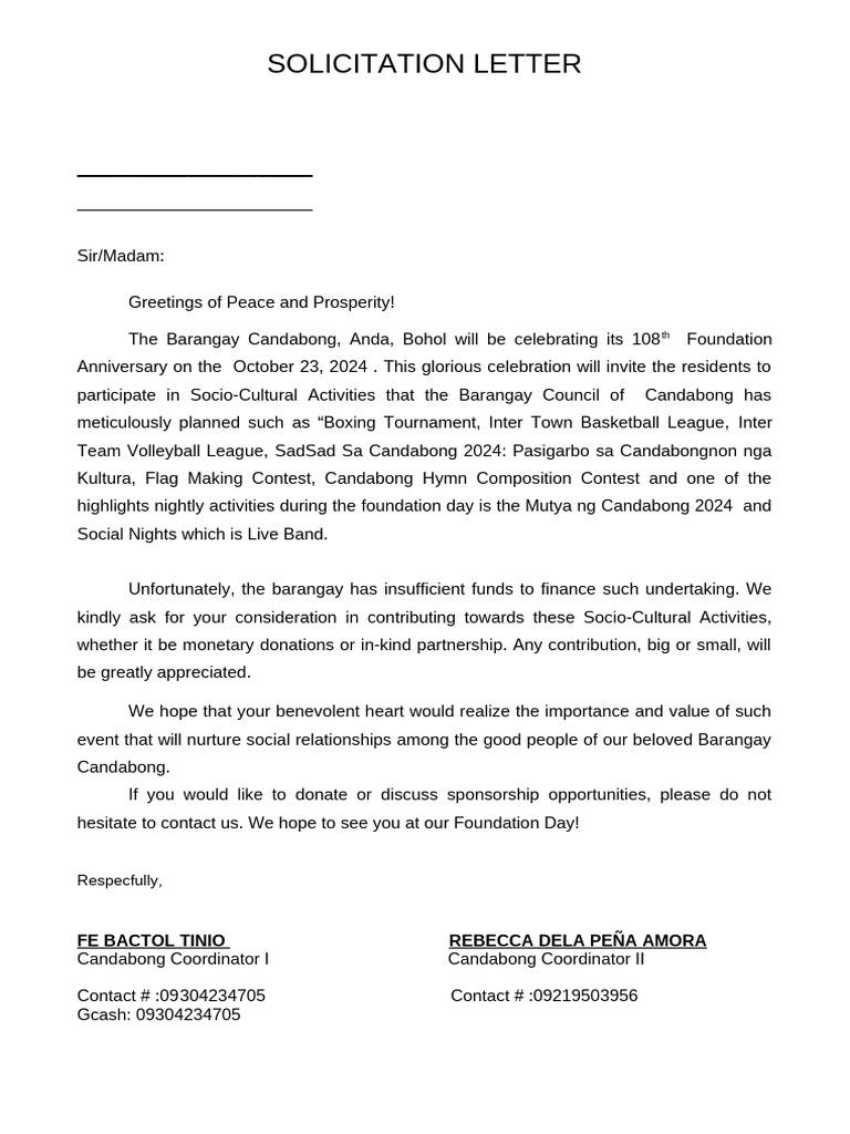 Solicitation Foundation Day 1 | PDF