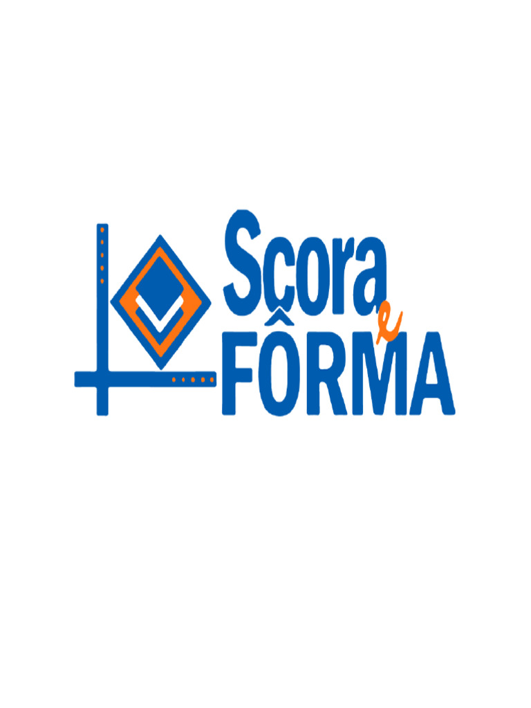 Logo Scora e Fôrma Vetorizada | PDF