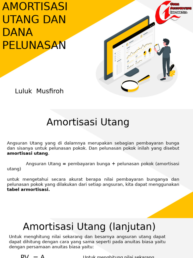 Amortisasi Utang Dan Dana Pelunasan | PDF