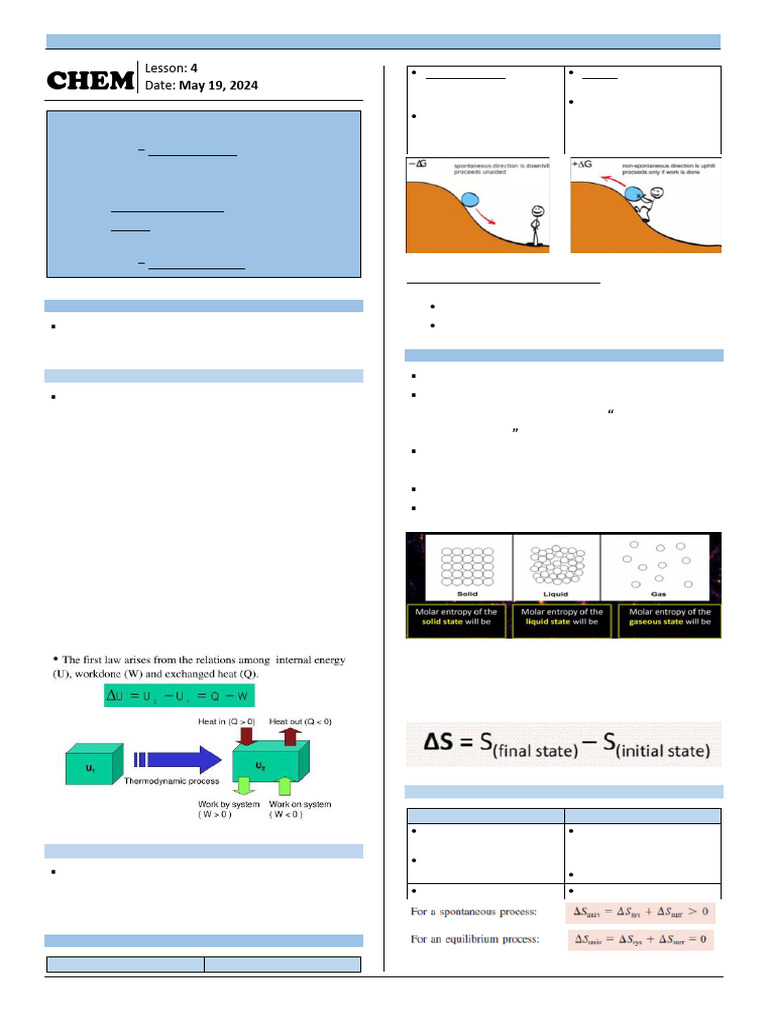 Chem2 Lesson 4 | PDF