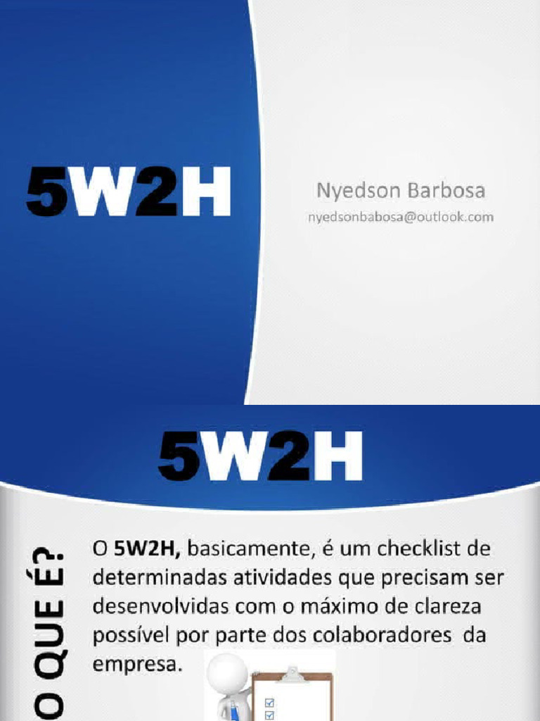 5w2h 40945790 40945790 | PDF