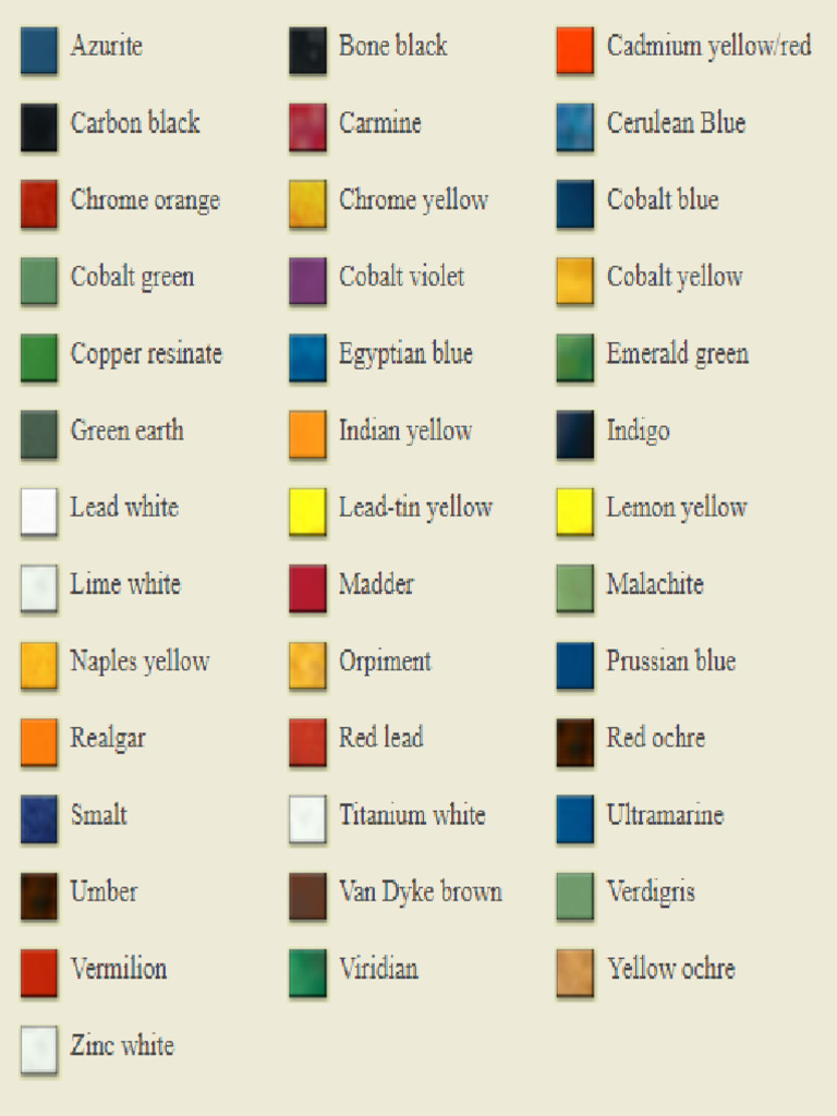 Osirion Colours | PDF