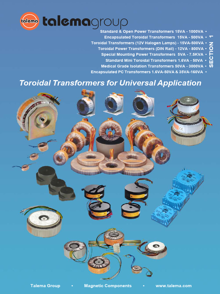 Transformer Catalog | PDF
