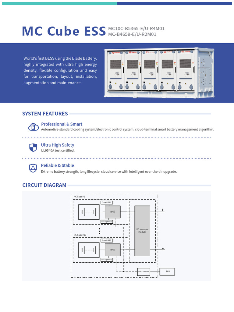 MC-Cube ESS-EN | PDF