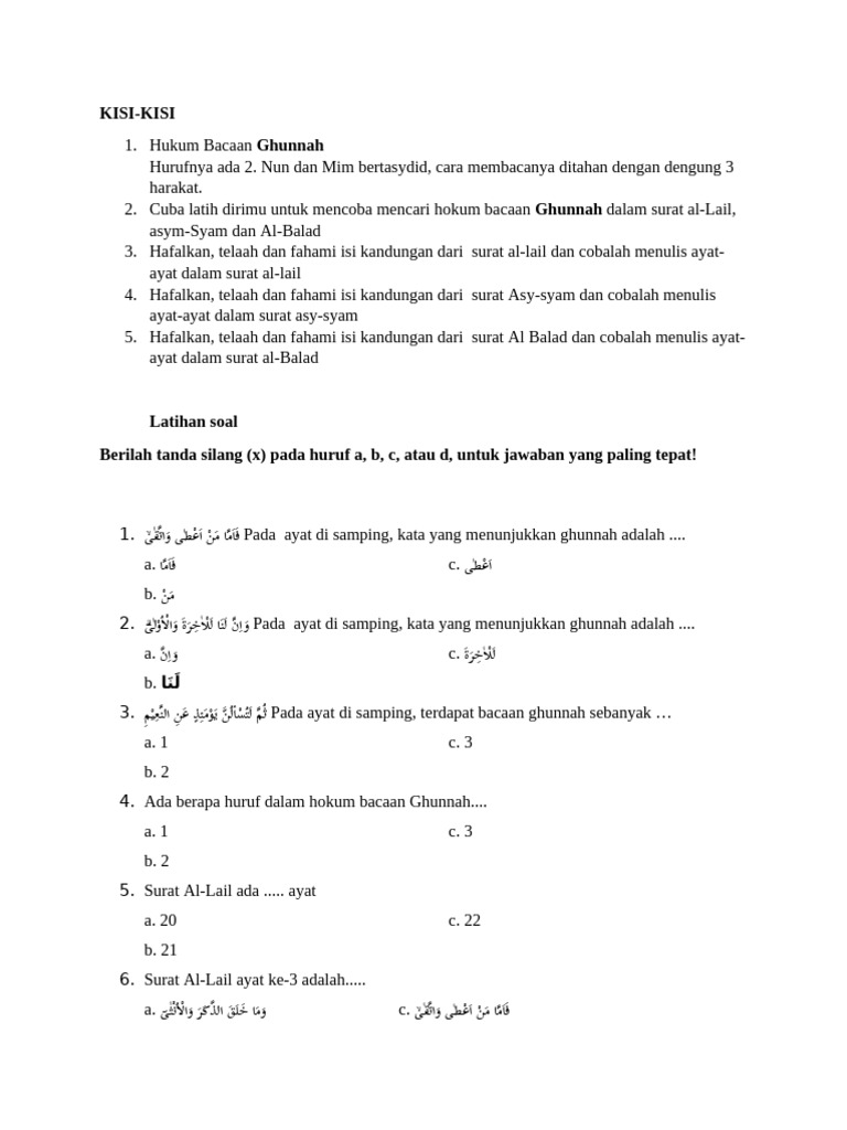 Bahan Belajar Dan Drill Soal ASTS PAQ Grade 3 | PDF