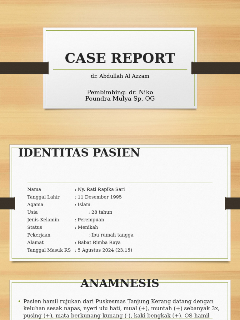 Case Report Azzam | PDF