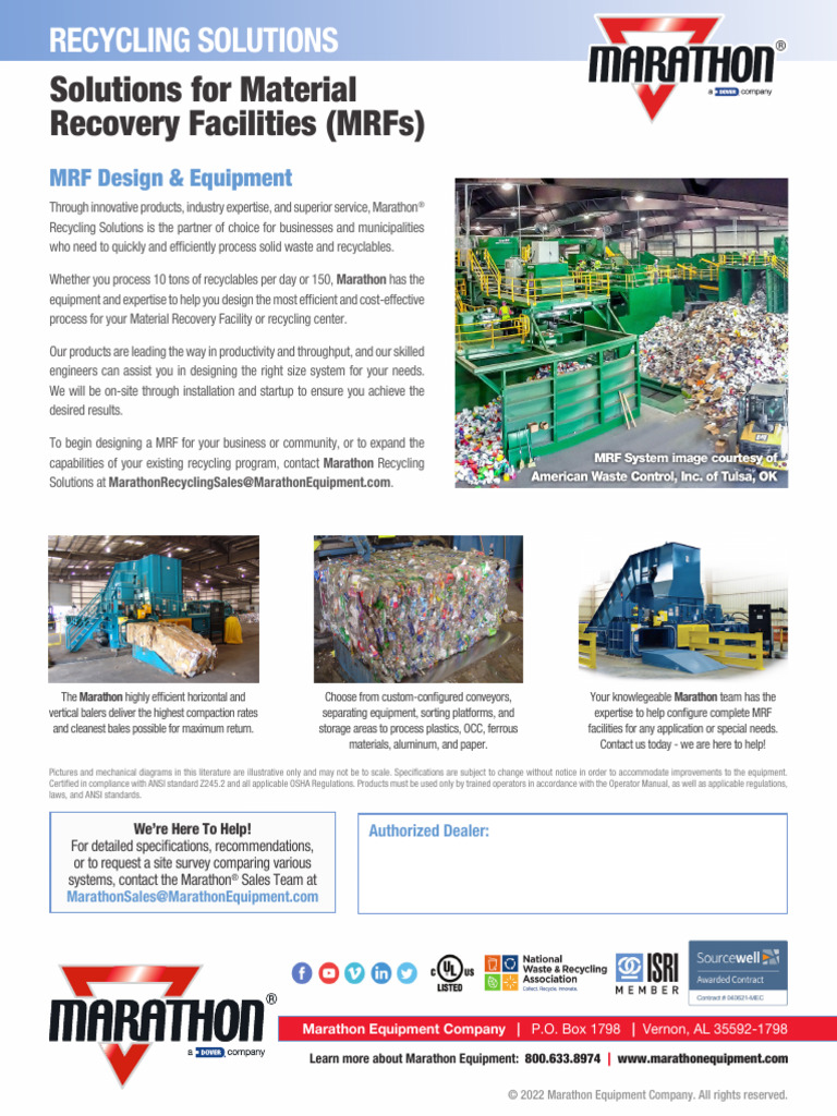 Marathon MRF Systems Brochure | PDF