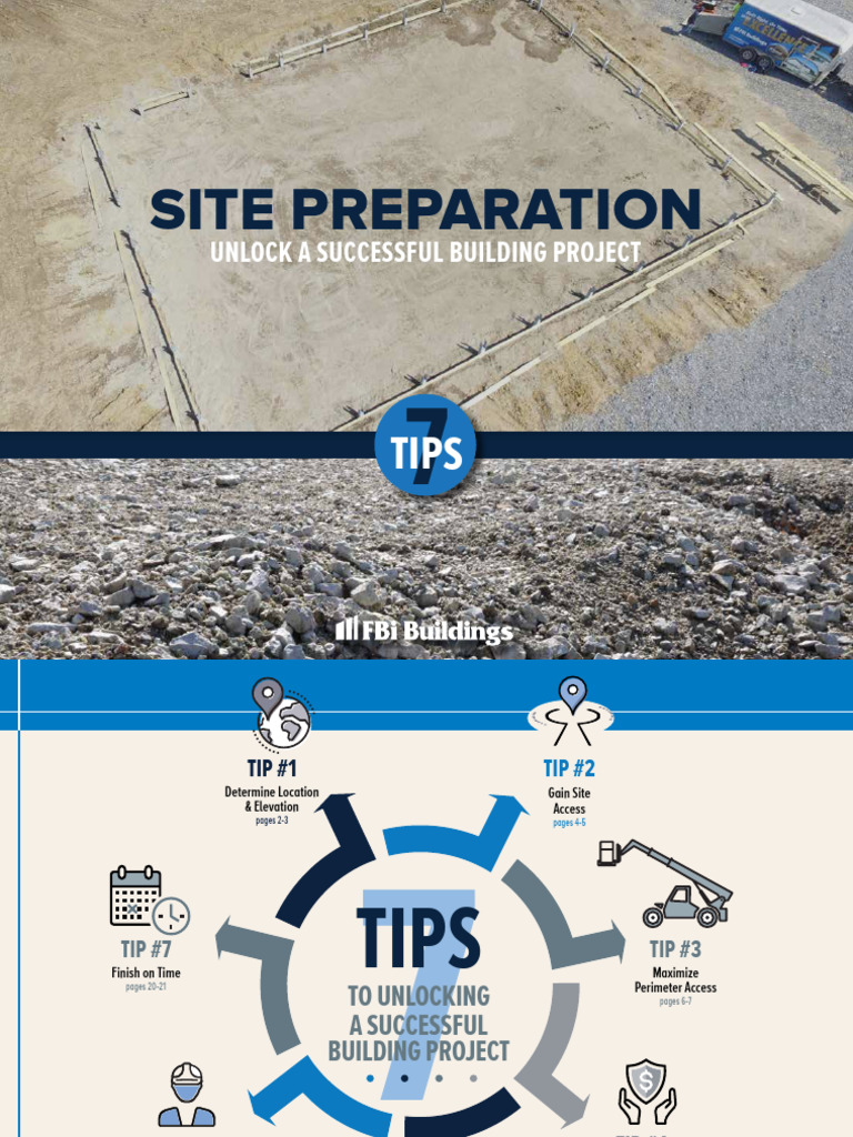 Site Preparation Brochure - FBi Buildings | PDF