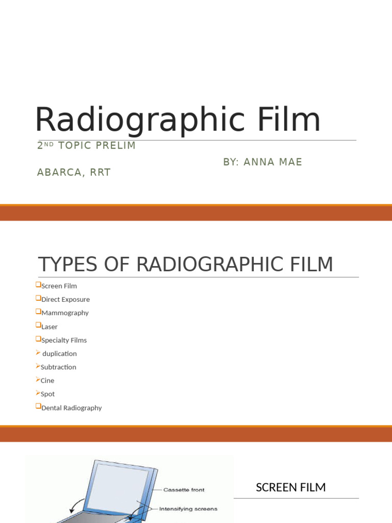 Radiographic-Film | PDF