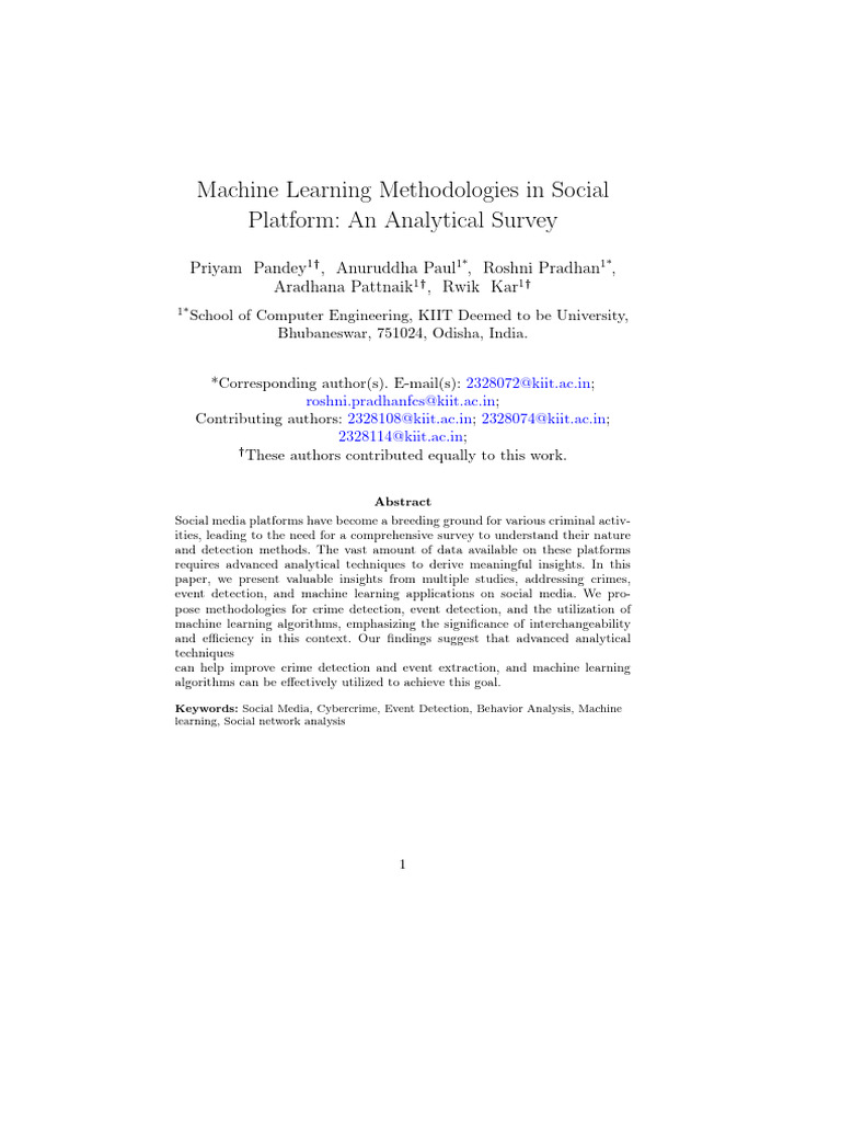 Springer Nature LaTeX Template 1 | PDF