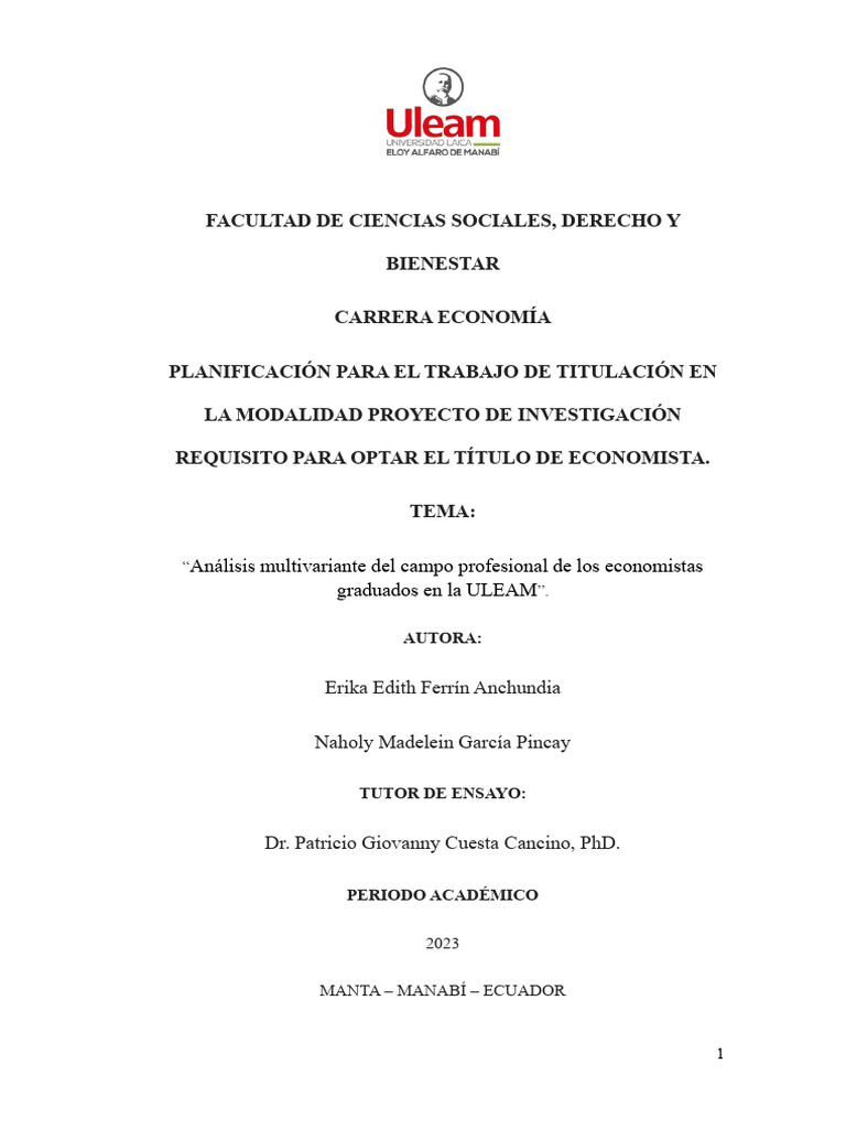 Uleam Eco 0058 | PDF | Art