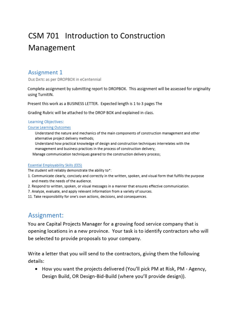 CSM-701 Assignment 1 Rev23M | PDF