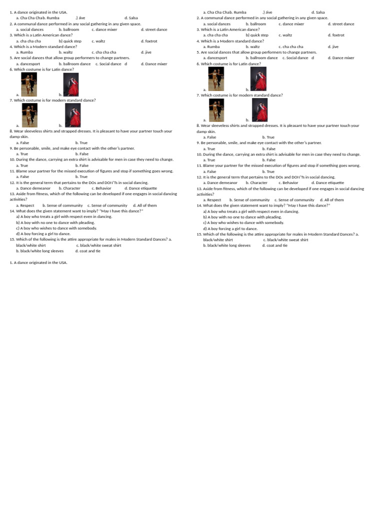 g9-qtr 2 - Pe Quiz | PDF