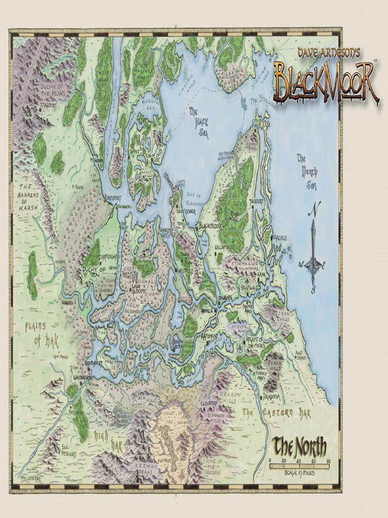 Blackmoor Map | PDF