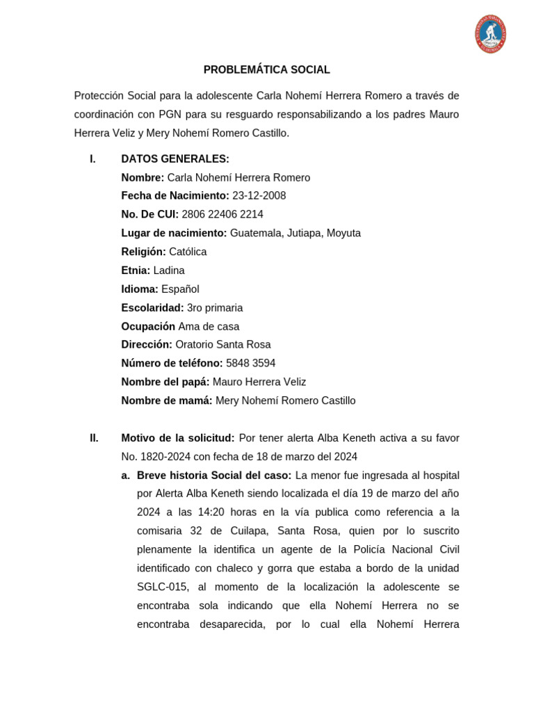 Caso No. 1 | PDF