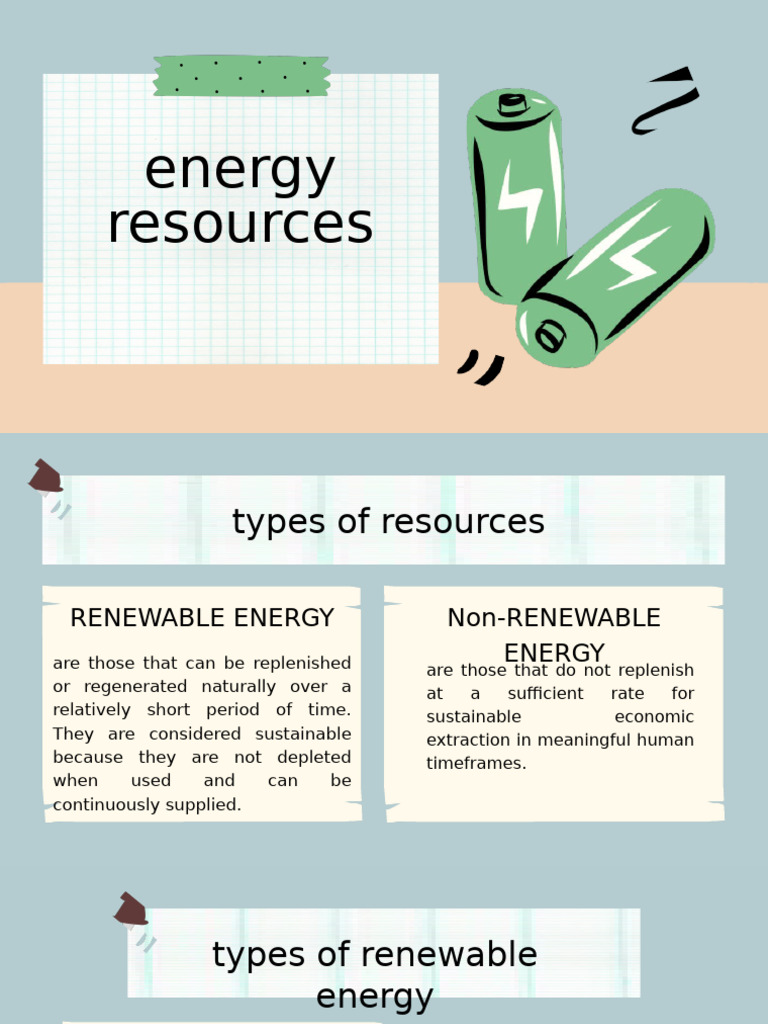 Energy Resources | PDF | Energy Development | Fuels