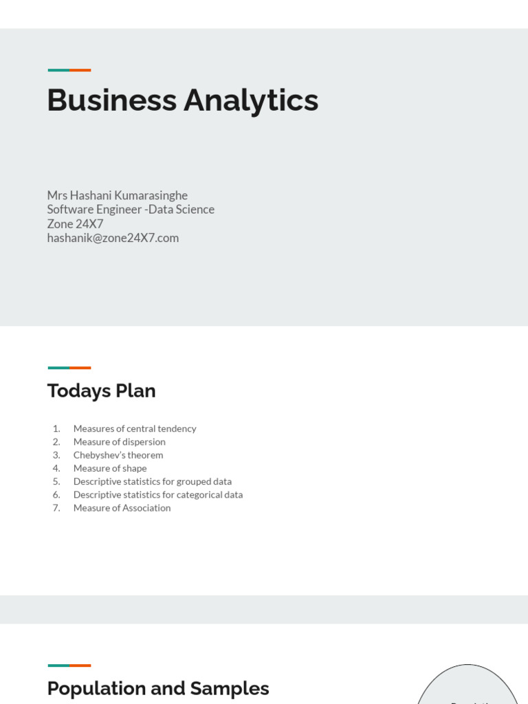 Lesson 4 | PDF | Standard Deviation | Science & Mathematics