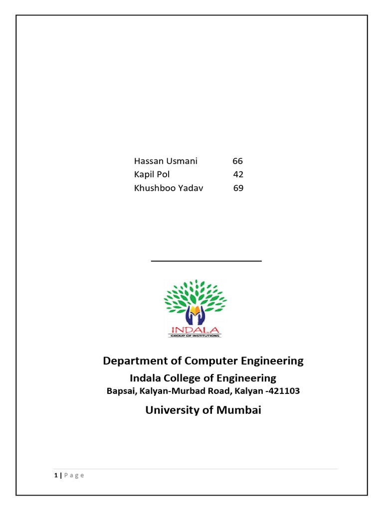 Mini Project Report Final (2) | PDF