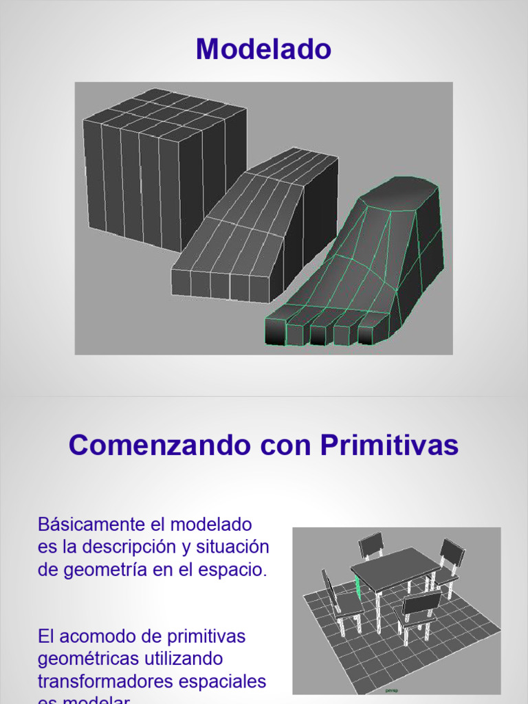 Teoria de Modelado 3D | PDF