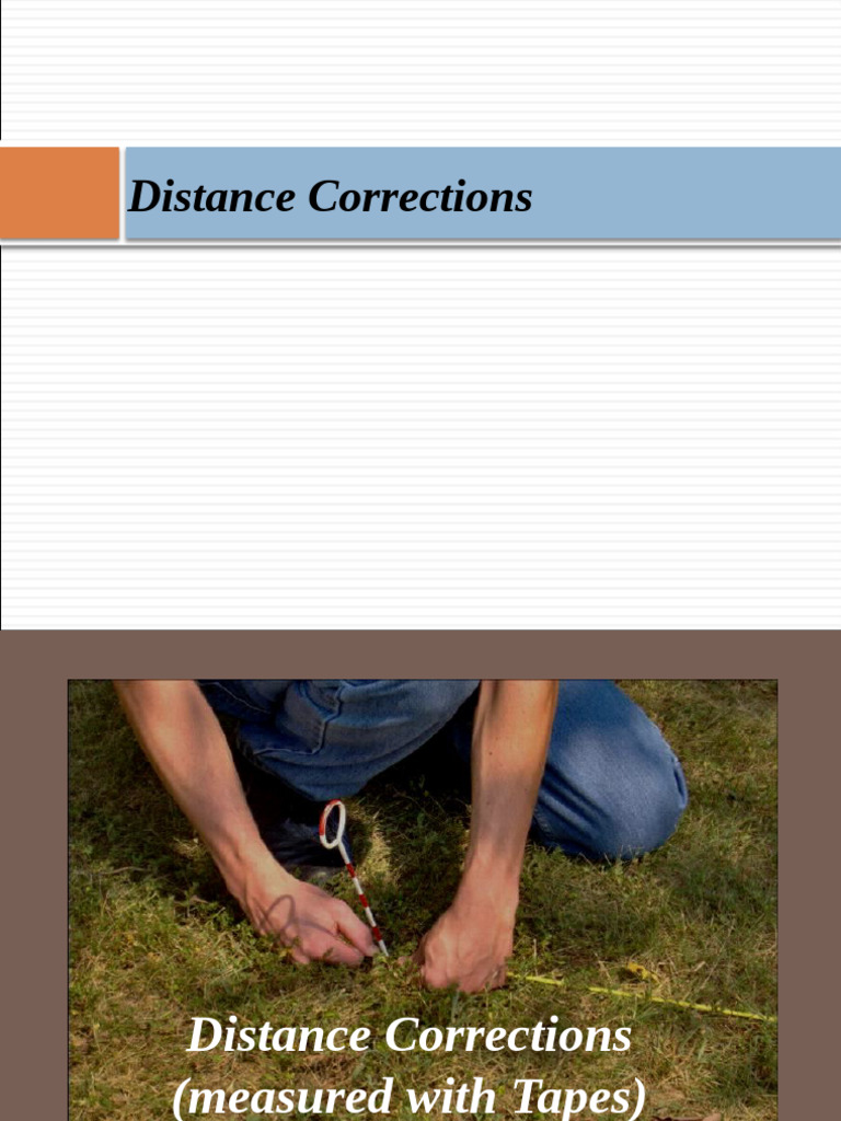 Chapter 2_ Measurement of Horizontal Distance | PDF