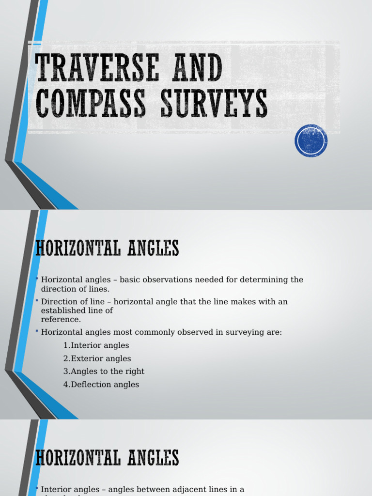 Chapter 6_ Traverse-and-Compass-Surveys | PDF