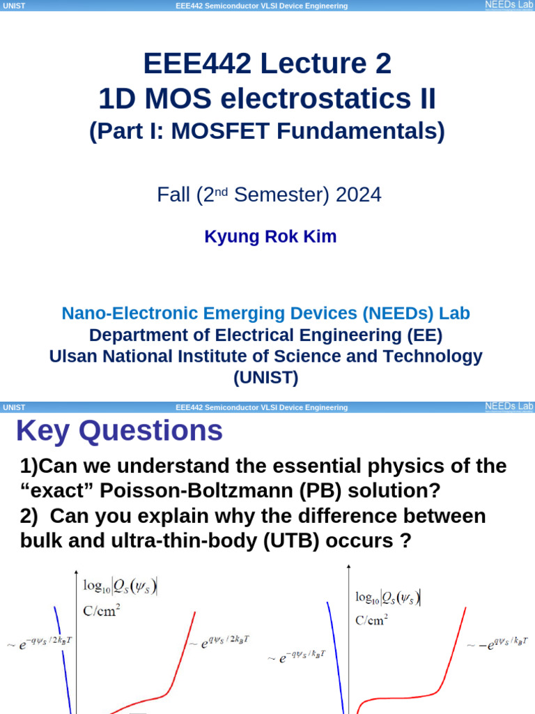 EE442 Lec2 2024 | PDF