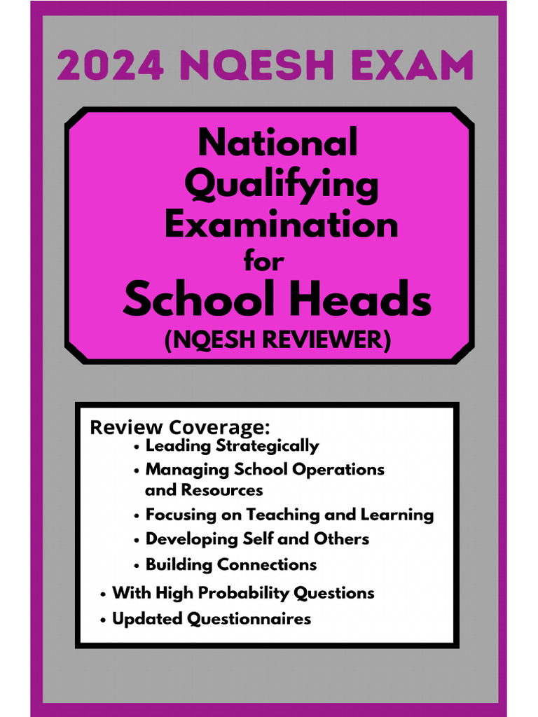 Nqesh Reviewer Vol 7 | PDF | Teachers | Career & Growth