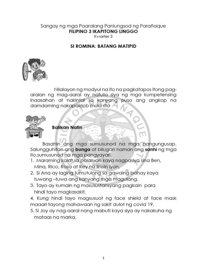 Fil 3 - Q3 - Week7 | PDF