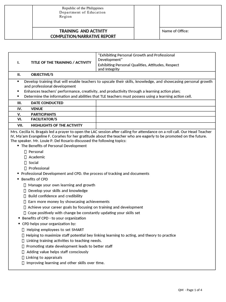 ACR For LAC | PDF