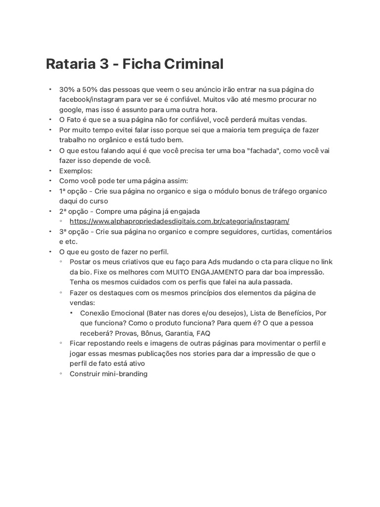 Rataria--3-----Ficha--Criminal | PDF