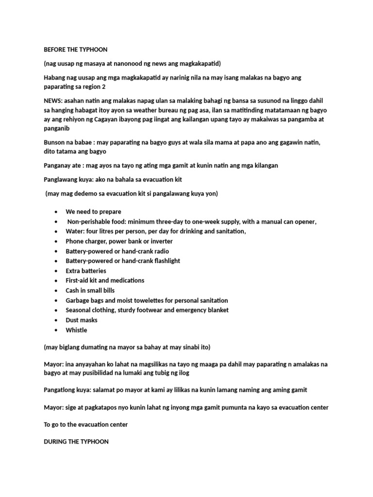 script science typhoon | PDF