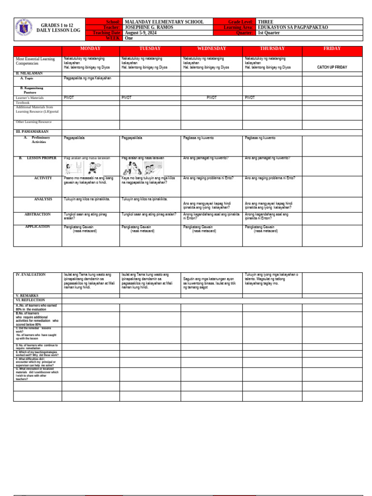 Science 3 Quarter 1 Week 5 | PDF