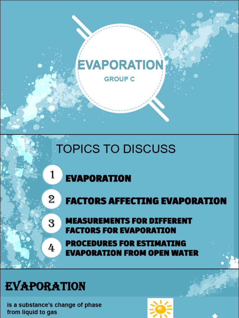 EVAPORATION | PDF