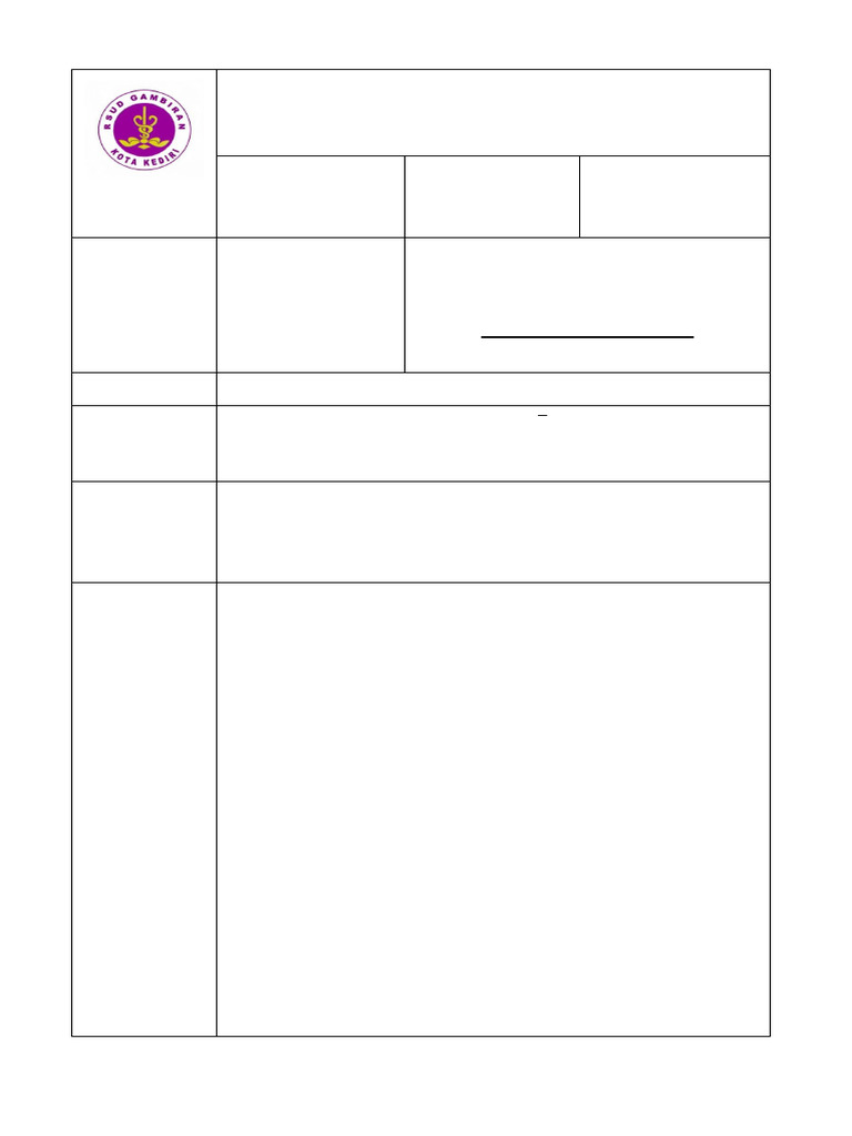 SPO Robekan Portio | PDF