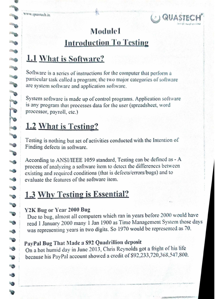 Manual Testing PDF | PDF