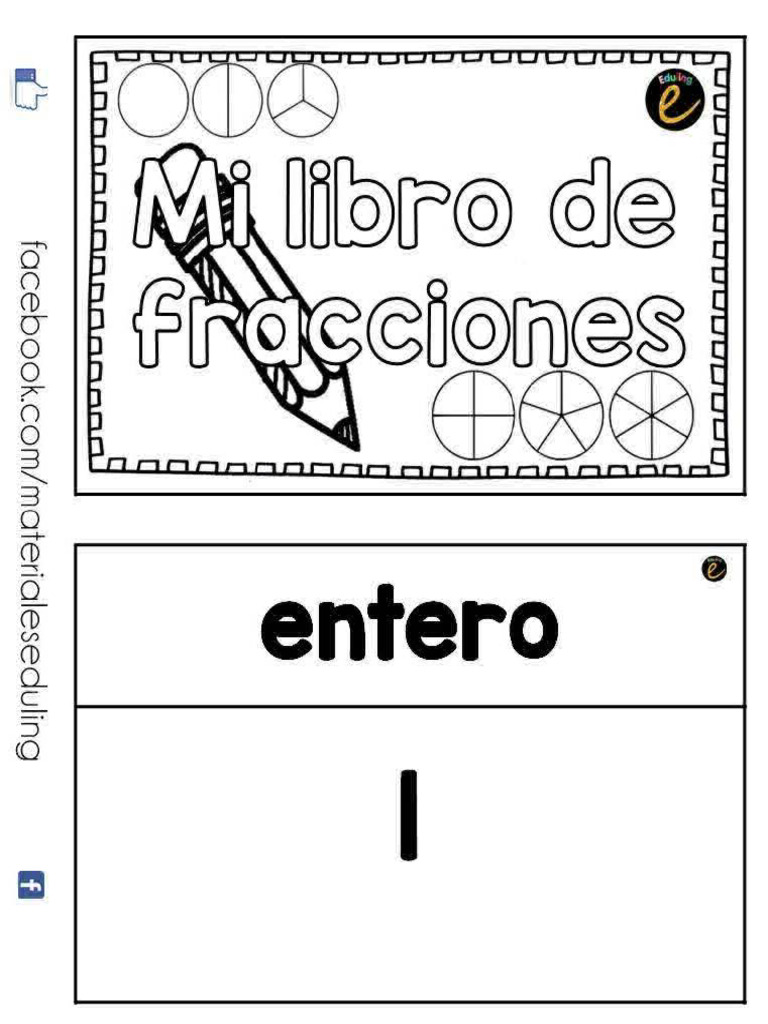 Libro para Trabajar Fracciones Recopilado Por Materiales Educativos ...