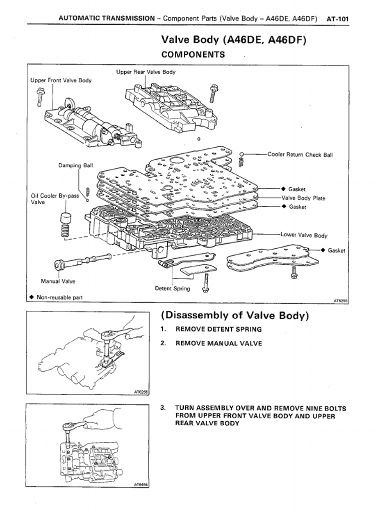 Disassembly of Valve Body | PDF