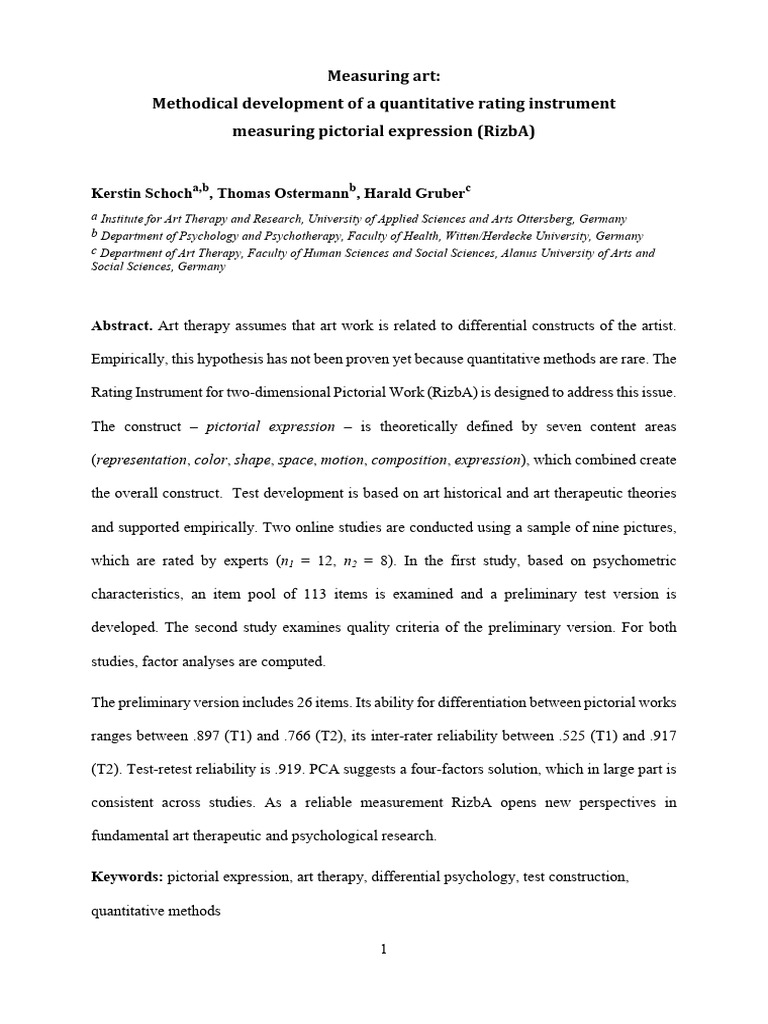 RizbA Paper 2017 Revised | PDF