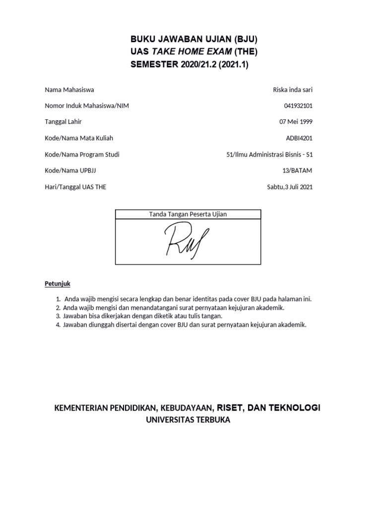Salin-BJU - Umum 4 | PDF