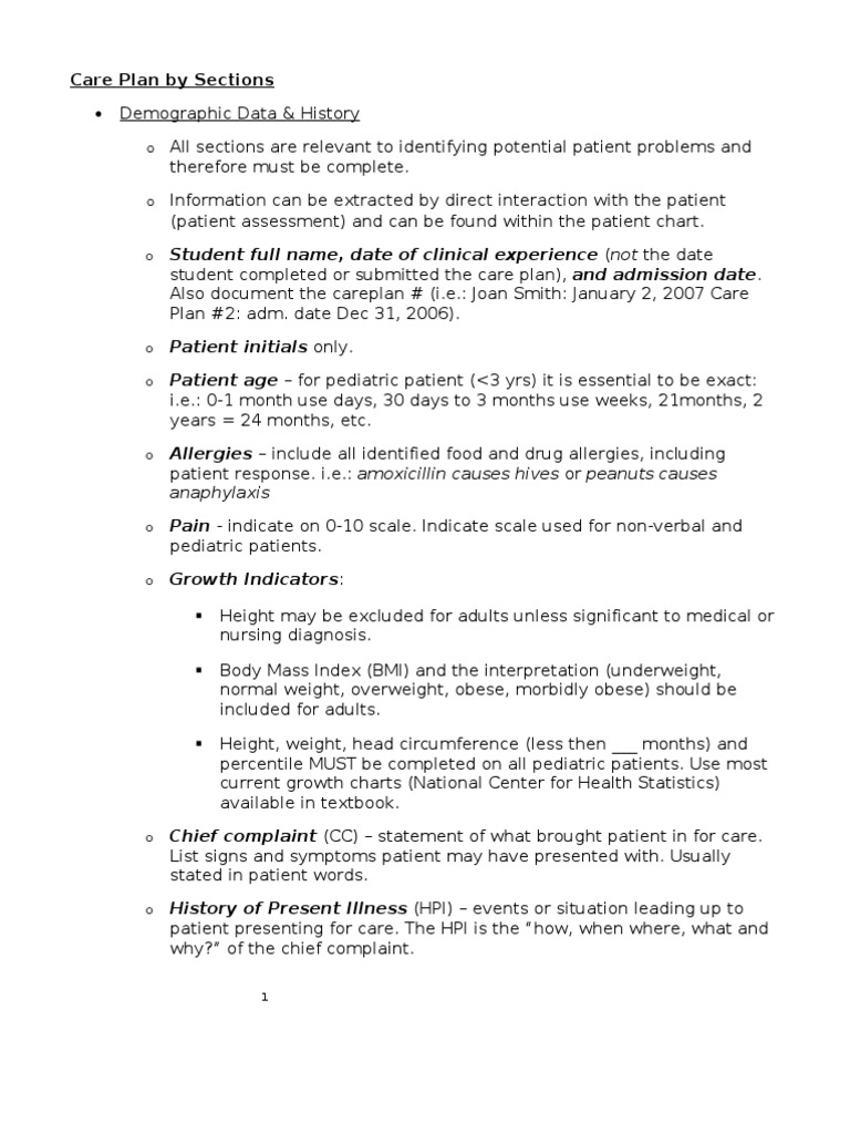 Comprehensive Nursing Care Plan Guide | PDF | Medical Diagnosis | Nursing