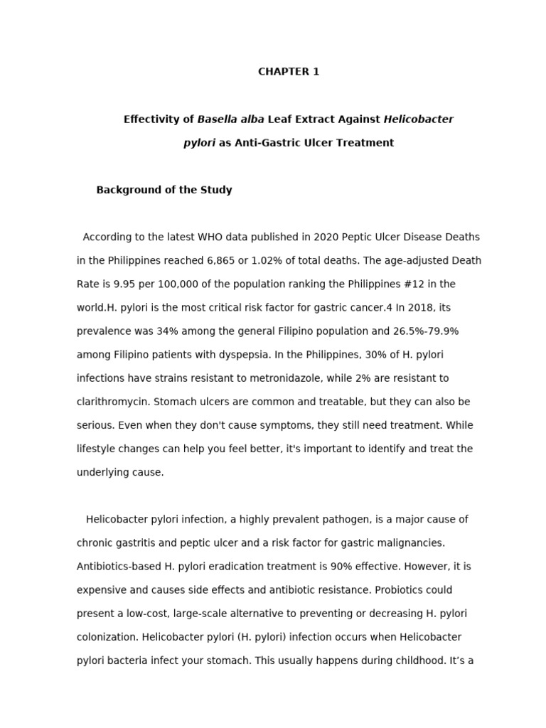 Chapter 1 Research (Faith Pari-An Ste 8 Darwin) | PDF