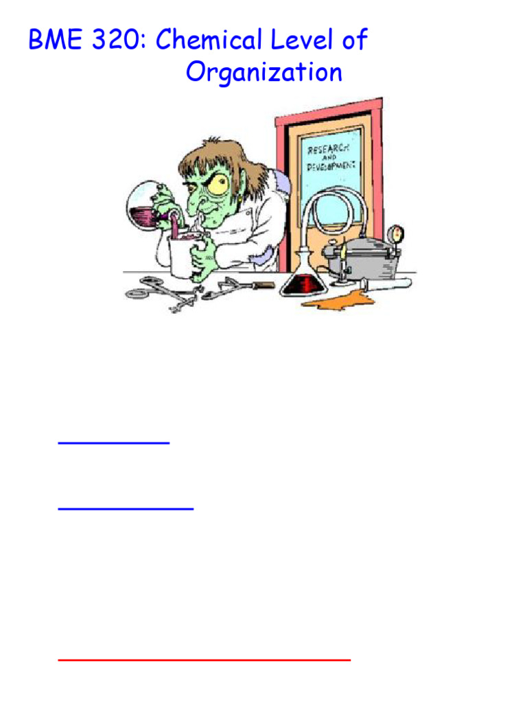 BME320 - 2020 - Chemistry PDF | PDF