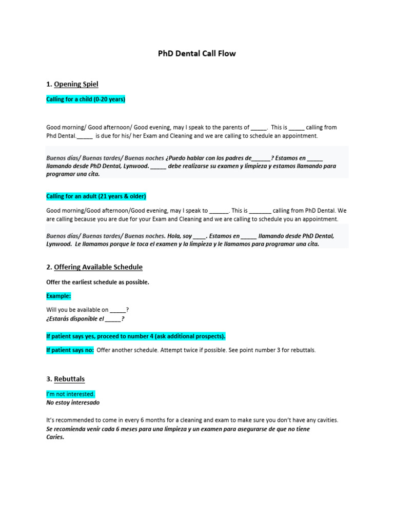 Training-Call-Flow-3-1 | PDF