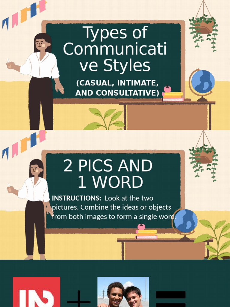 Types of Communicative Styles (Day 2) | PDF