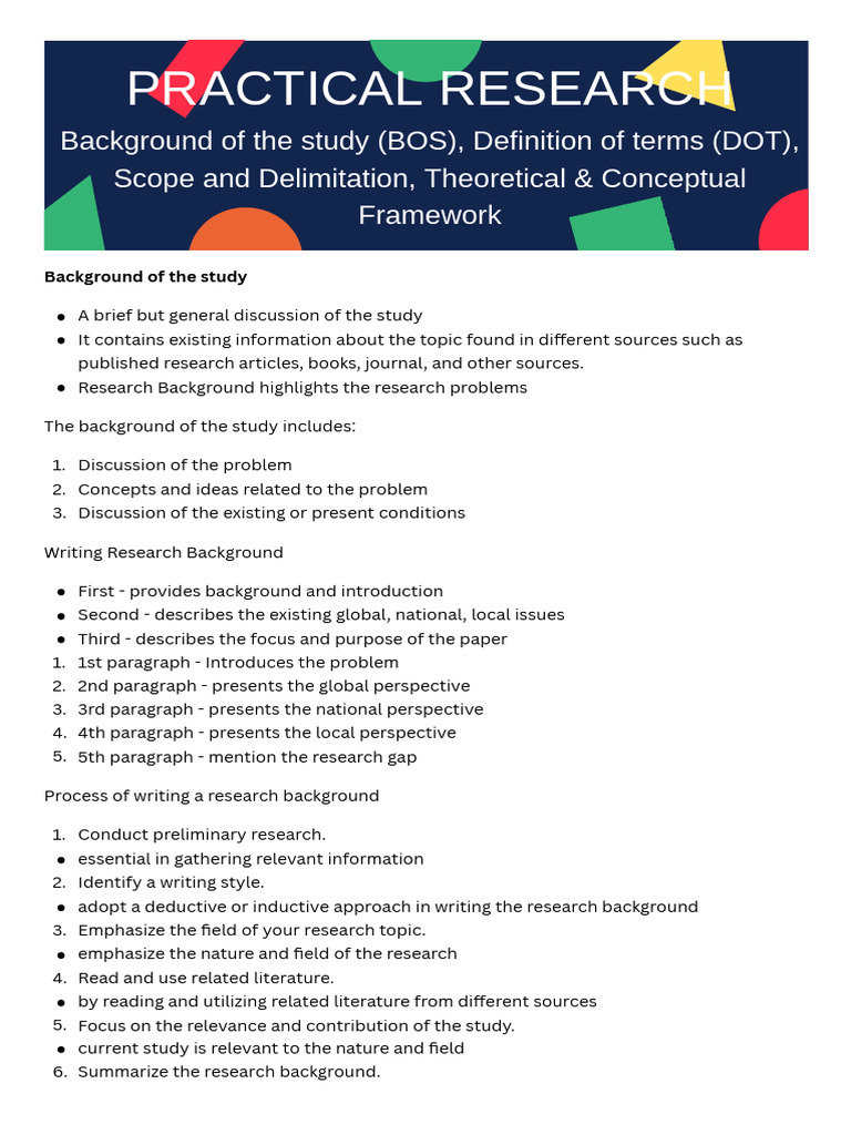 RESEARCH BOS,DOT | PDF